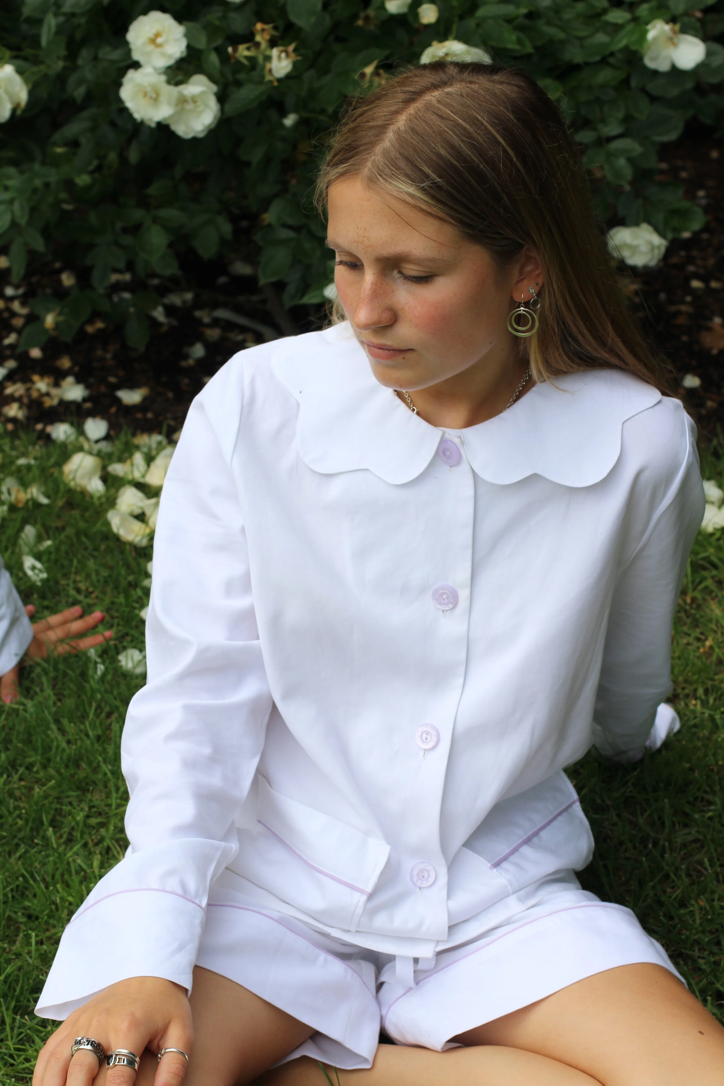 Iris Pyjama Short Set — Hermit London | Repurposed & Recycled Pyjamas