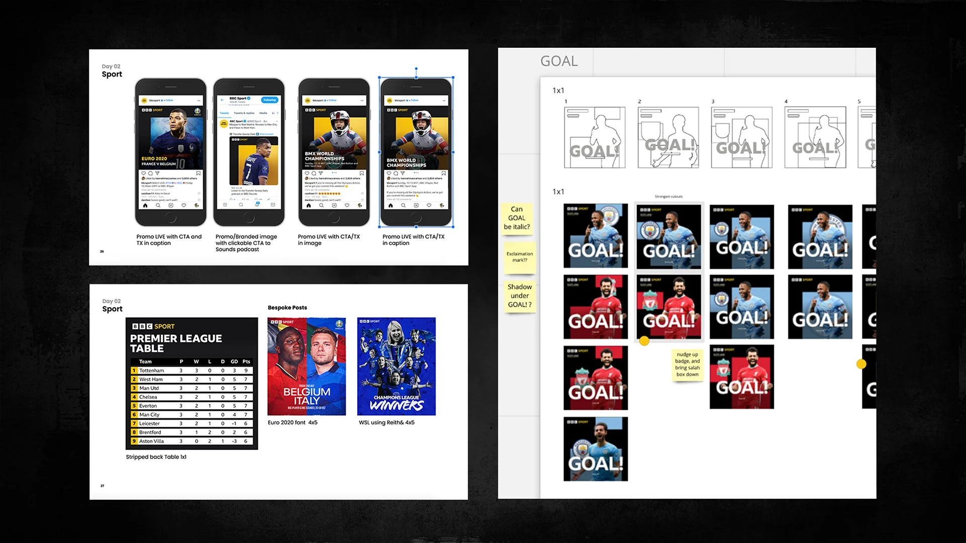 BBC Sport Social Media Redesign — Hannah Magowan Graphic and Motion Designer