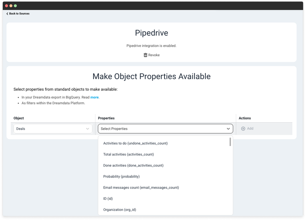 Pipedrive now available on TEAM plan (& new features) — Dreamdata