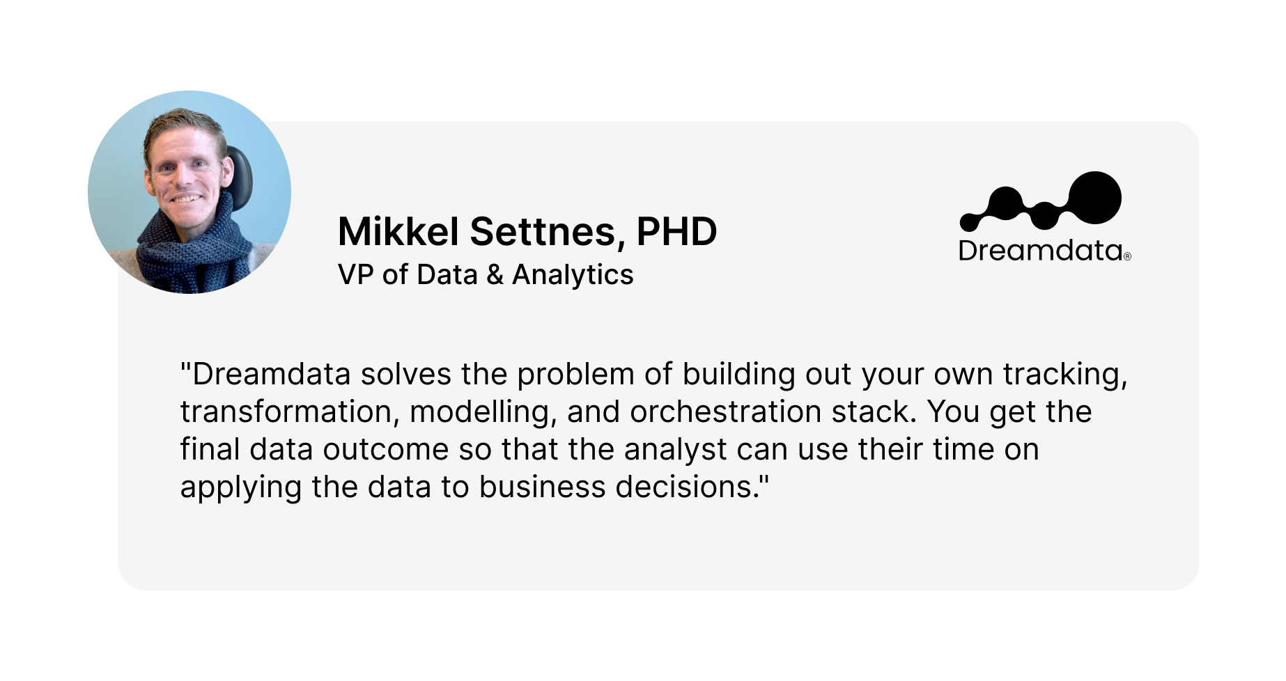 Data Platform. Your B2B data under one roof | Dreamdata