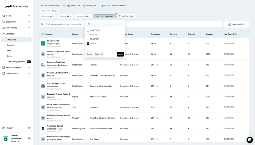 Dreamdata launches CRM Filter — Dreamdata