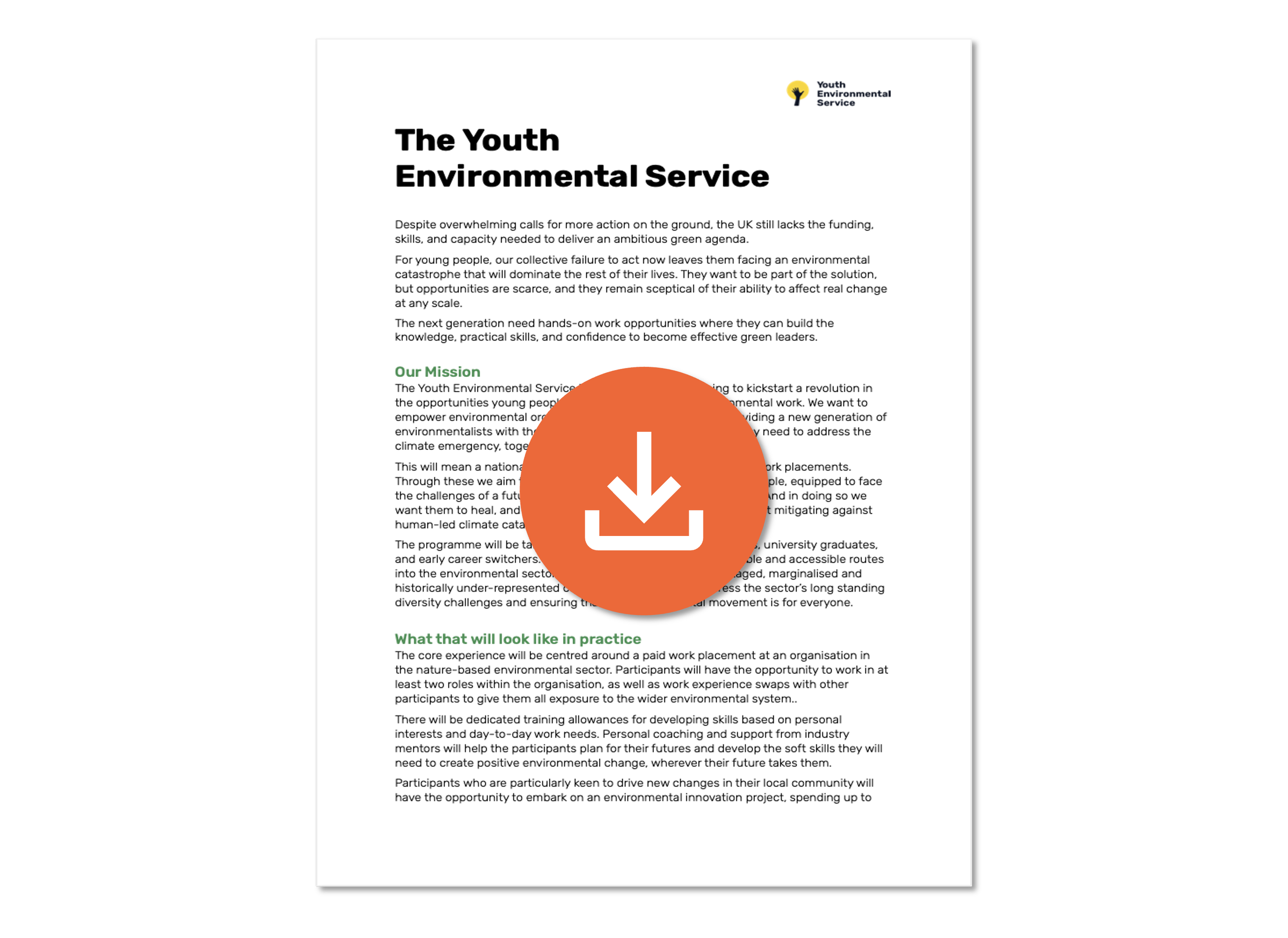 Resources — Youth Environmental Service