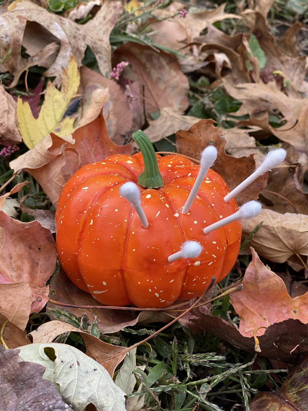Fall Fine Motor Activity: Poking Pumpkins — Ability First Pediatrics