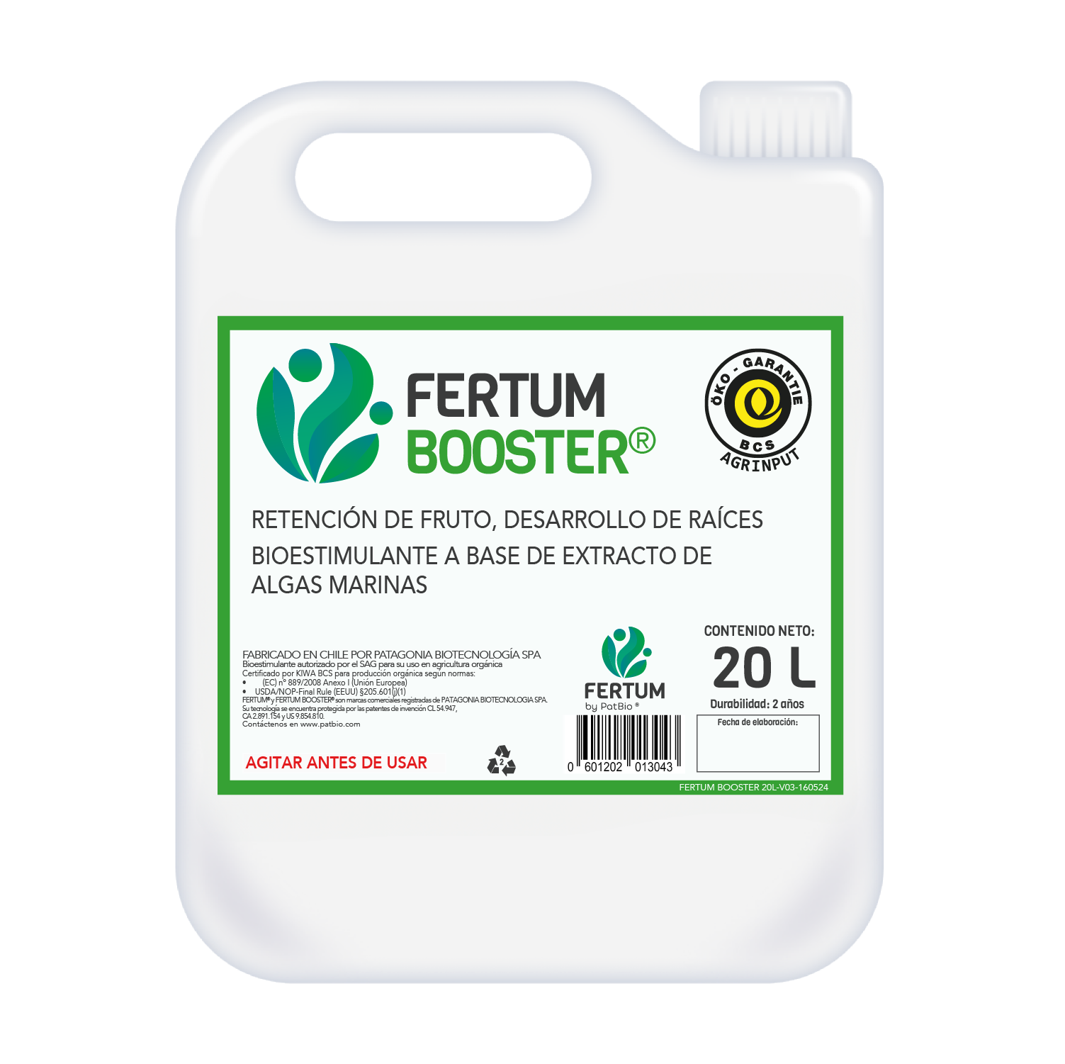 FERTUM® BOOSTER — Patagonia Biotecnología SpA