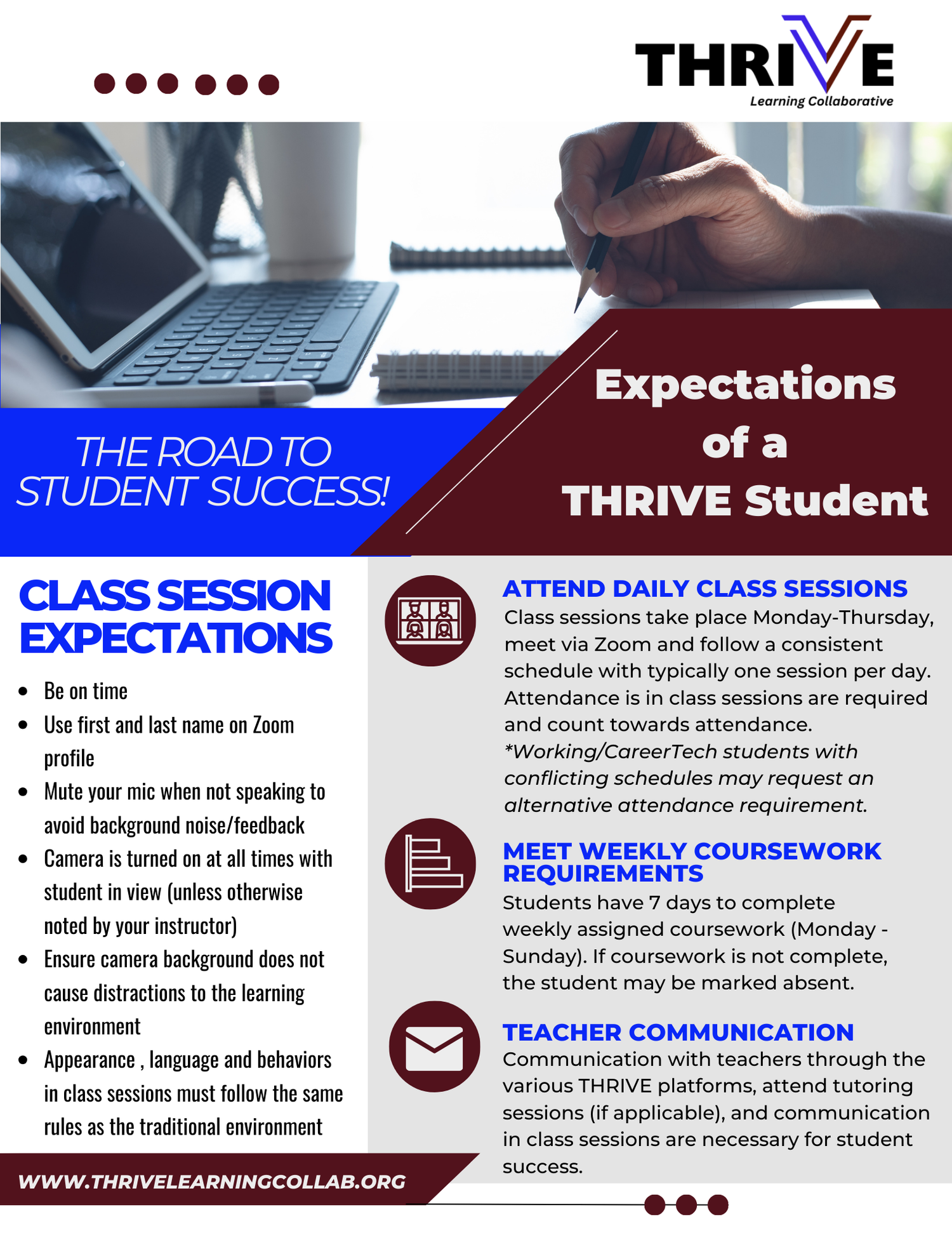 STUDENT EXPECTATIONS — Tri-City Learning Academy
