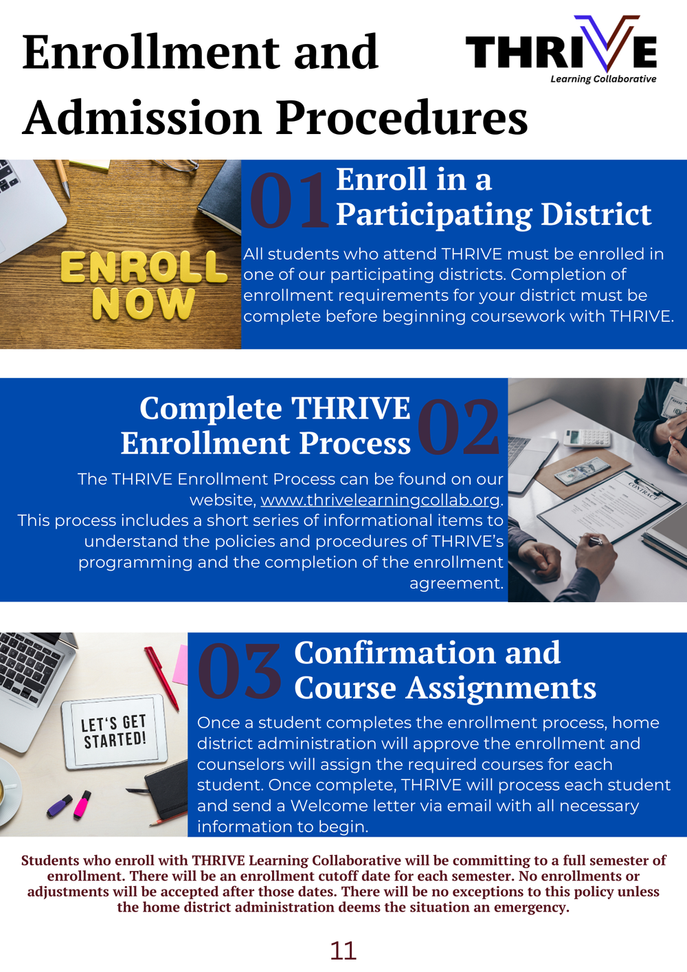 Enrollment Details — Tri-City Learning Academy