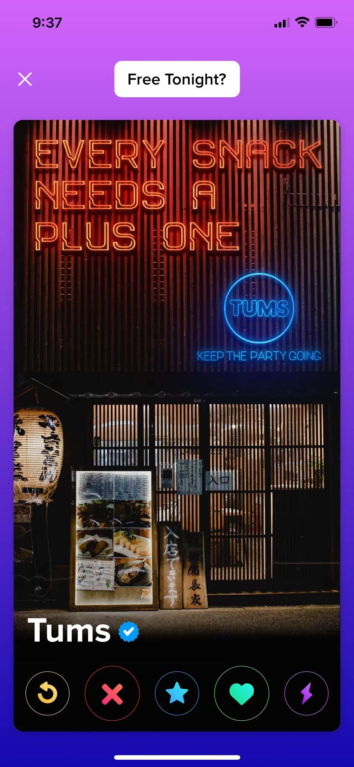 Tums — Sam Faktorow: Copywriter