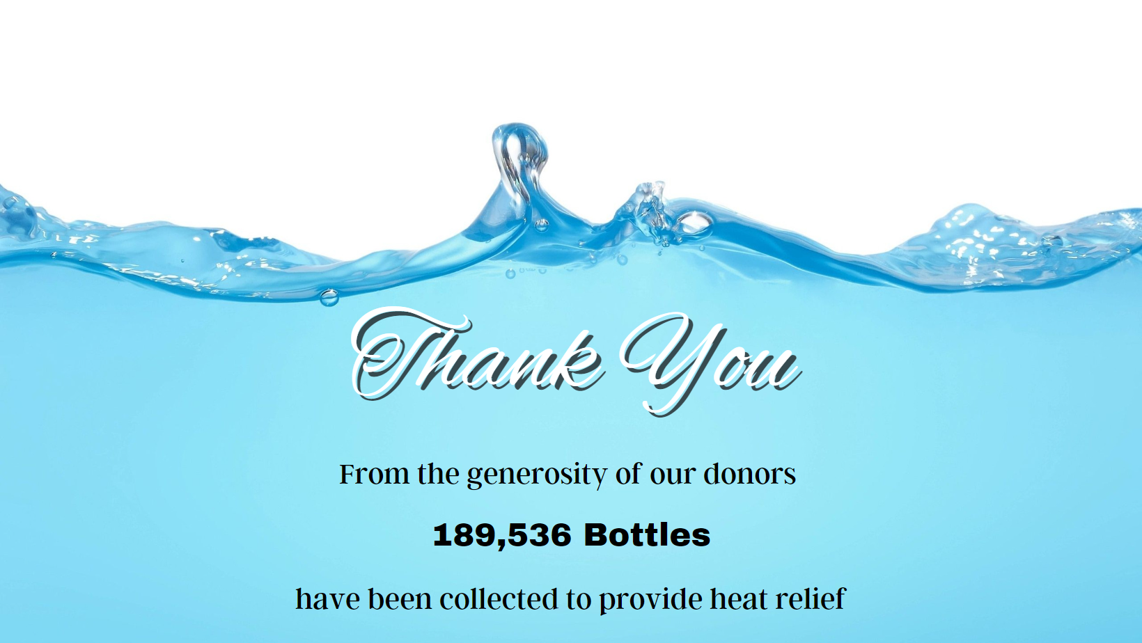 Gallery 3 — Bottles for Bill