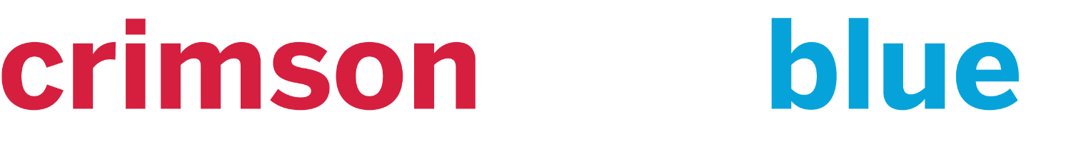 Crimson Goes Blue — About