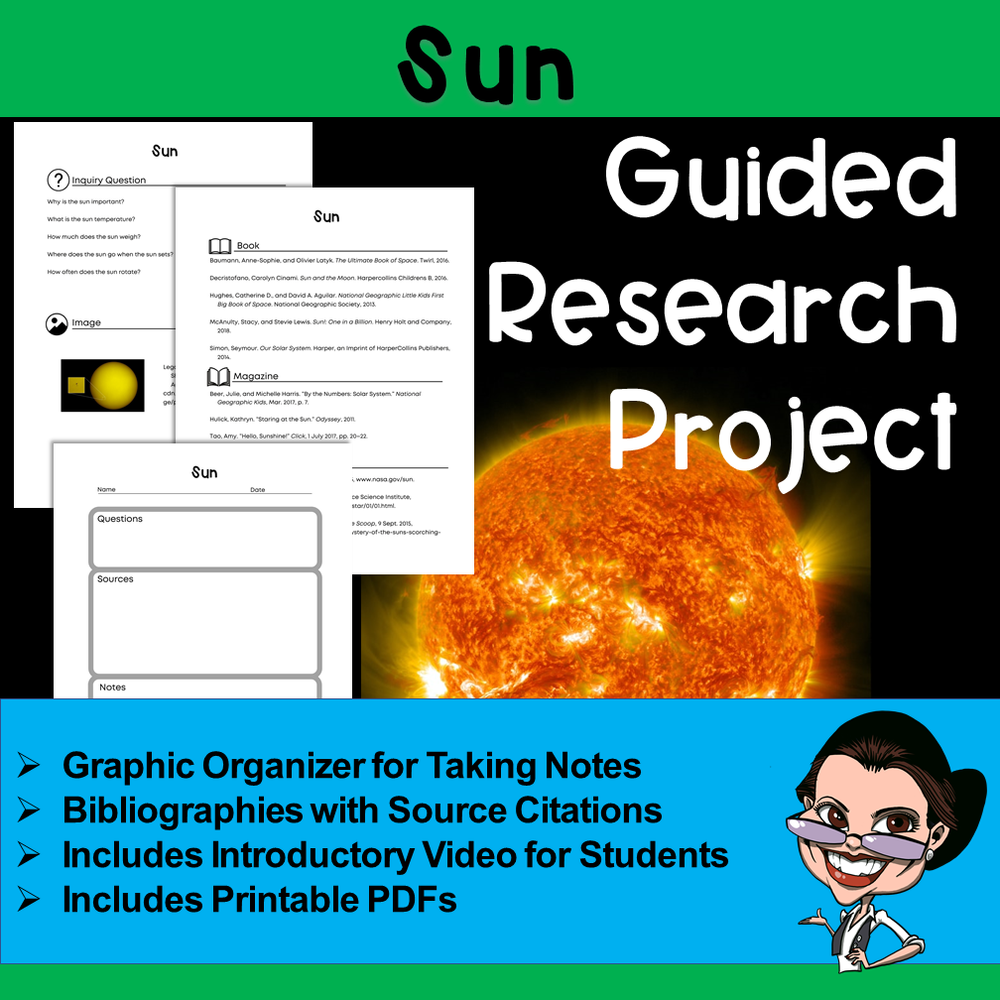 Solar System Printable Bookmark