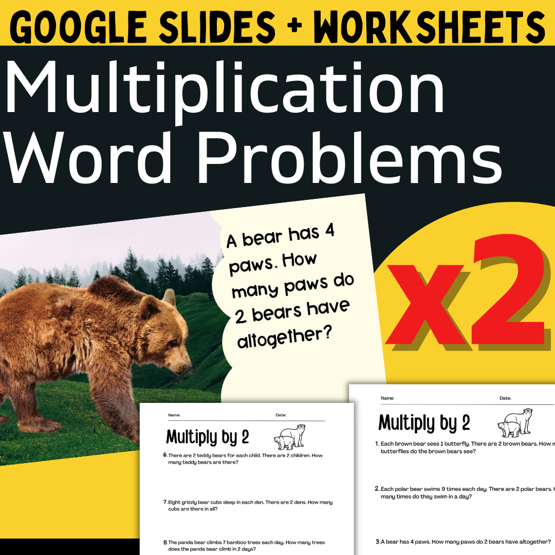 3rd Grade Multiplication And Division Word Problems Tina Brigham