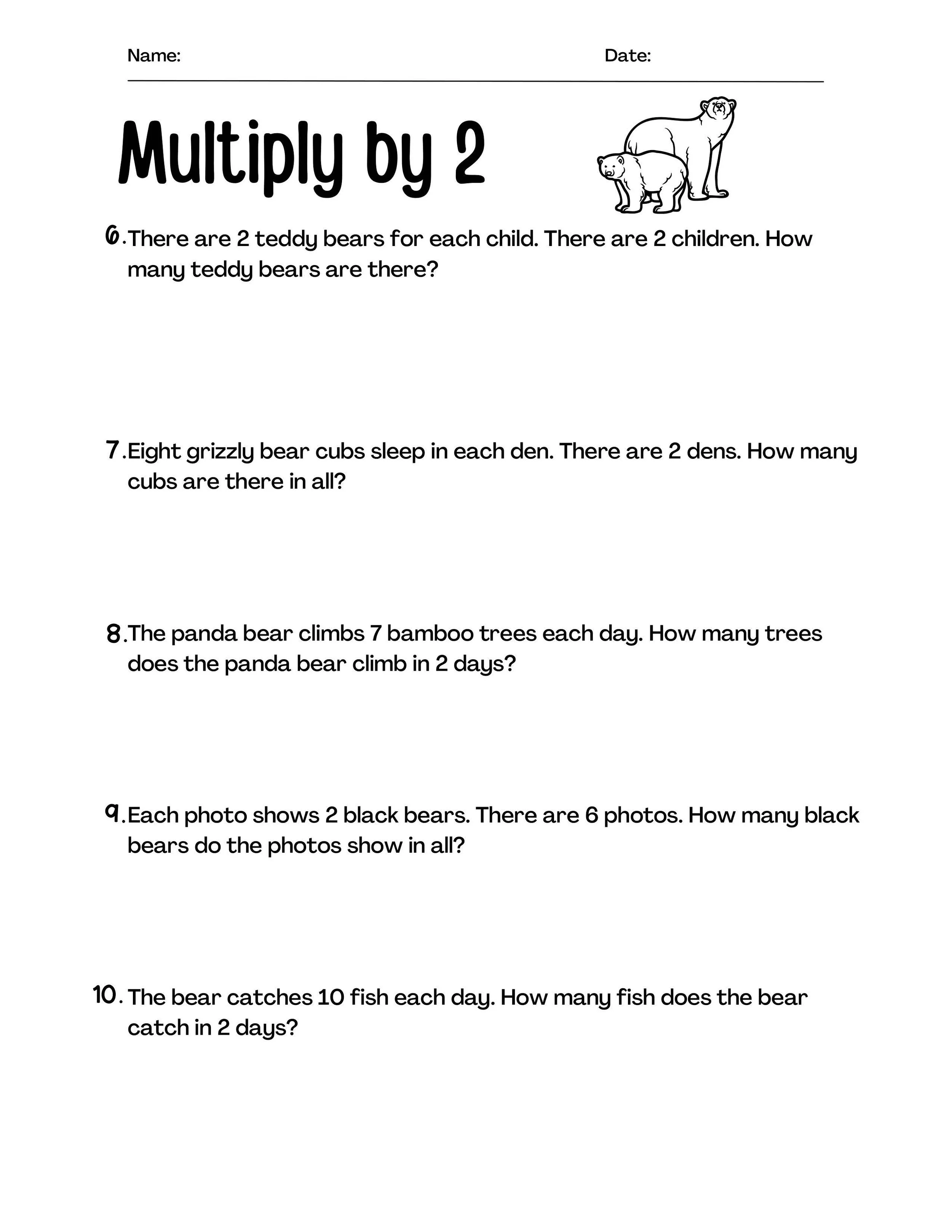 Multiplication Google Slides And Worksheets Multiply By 2 3rd Grade Multiplication Google Slides And Worksheets Multiply By 2 3rd Grade
