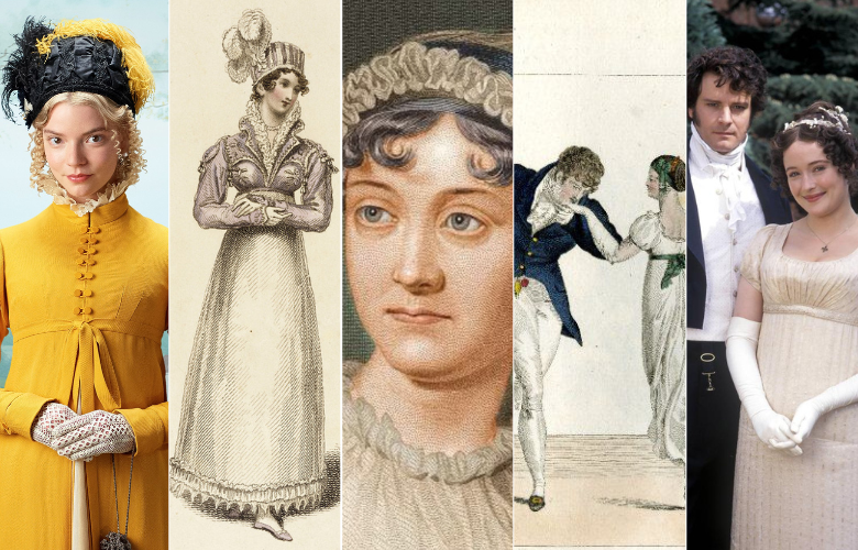 Ep. 80 - JANE AUSTEN ADAPTED (Part 1): Regency Style / Federal Fashion ...