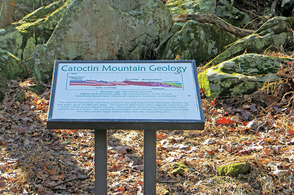Geology Interpretive Sign