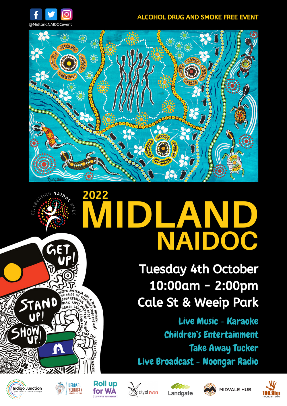 Tuesday 4 October - celebrate NAIDOC at Weeip Park — New Junction