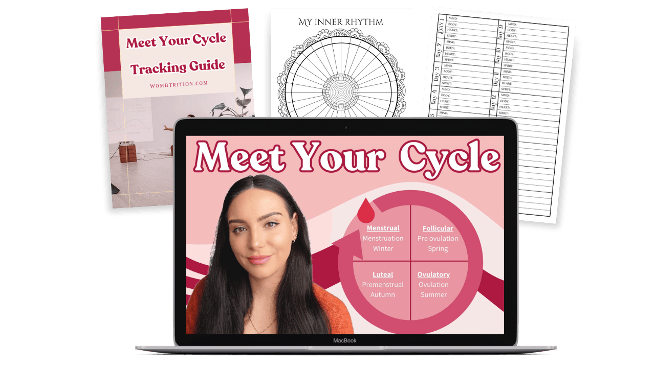 Meet Your Cycle | Free Menstrual Cycle Awareness Class — WOMBTRITION