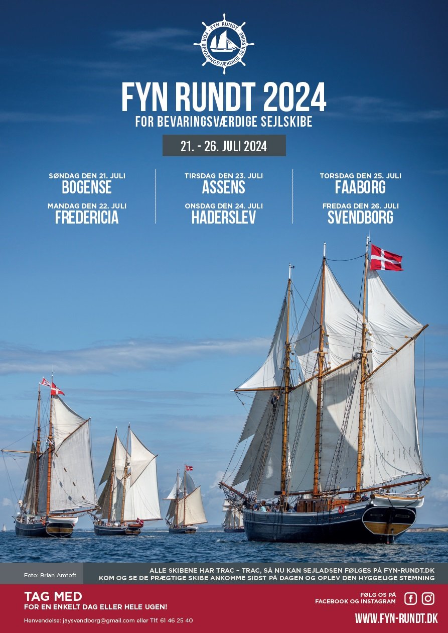 Fyn Rundt 2024 — Træskibsforeningen Faaborg