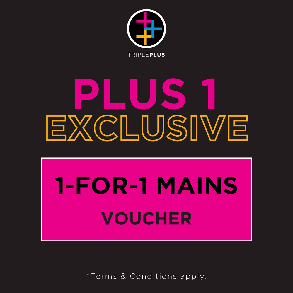 Plus 1 Exclusive $2.99 Voucher — TriplePlus