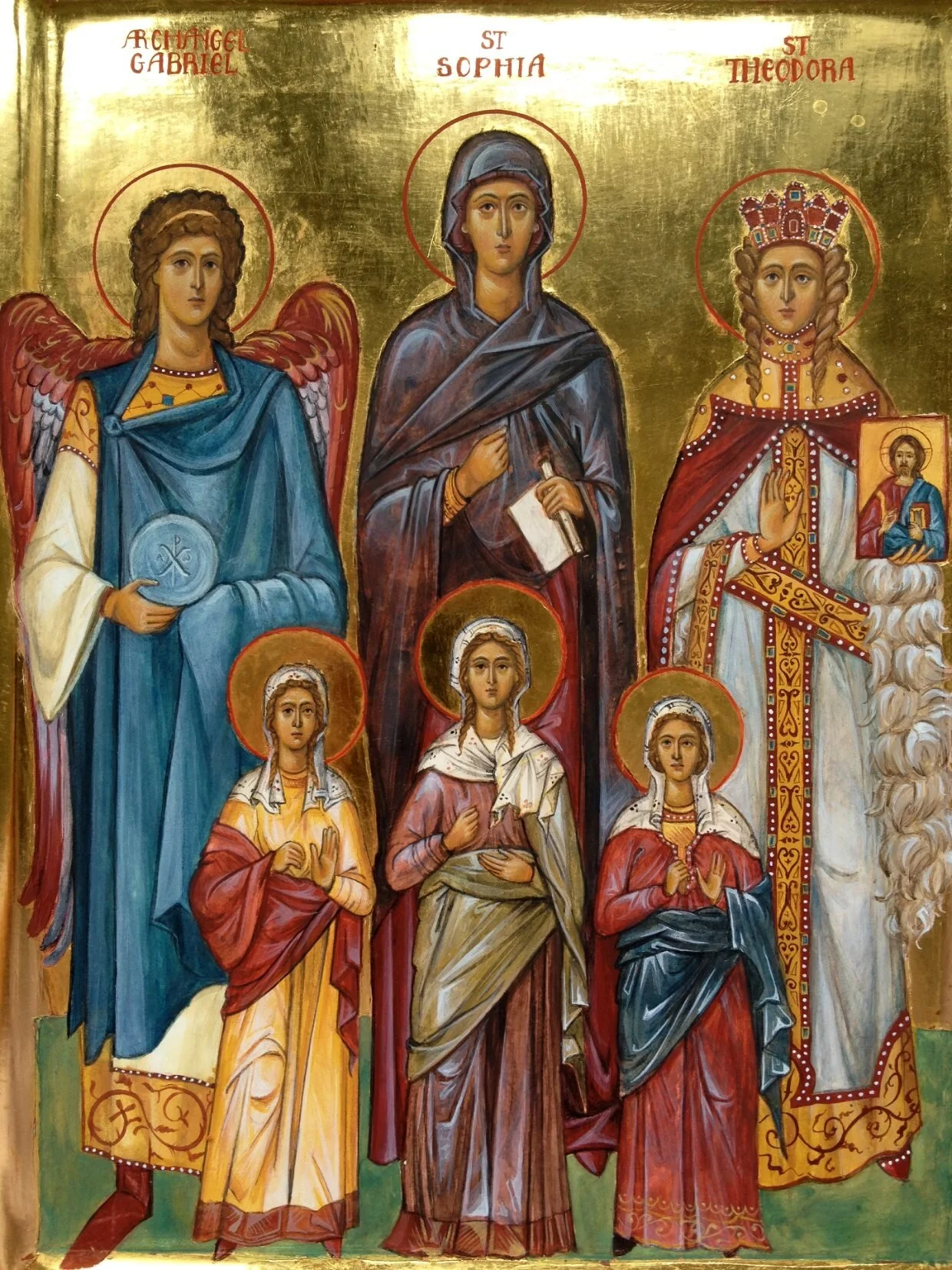 Gallery of Orthodox Byzantine Icons hand painted in Egg Tempera with ...