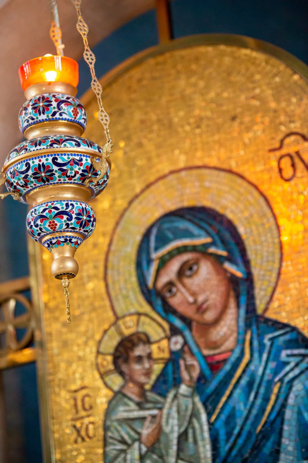 Symbols in icons: The Theotokos — Hand Painted Icons by Katherine Sanders