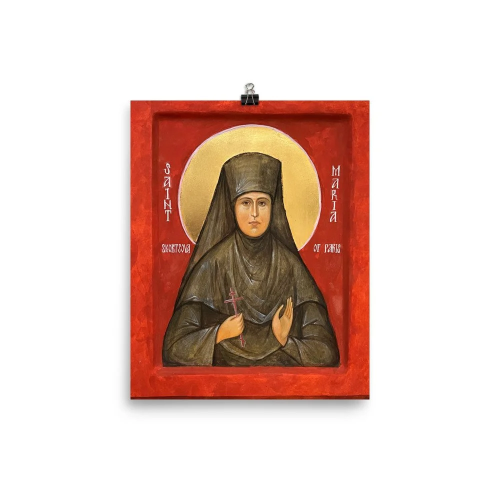 Saint Elizabeth the New Martyr Postcard — Hand Painted Icons by ...