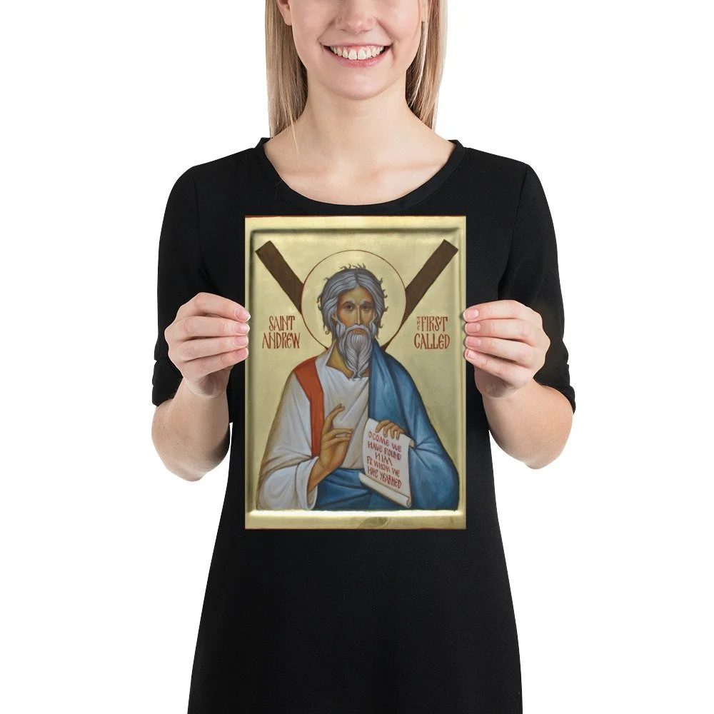 Elder Ephraim of Arizona ー Poster — Hand Painted Icons by Katherine Sanders