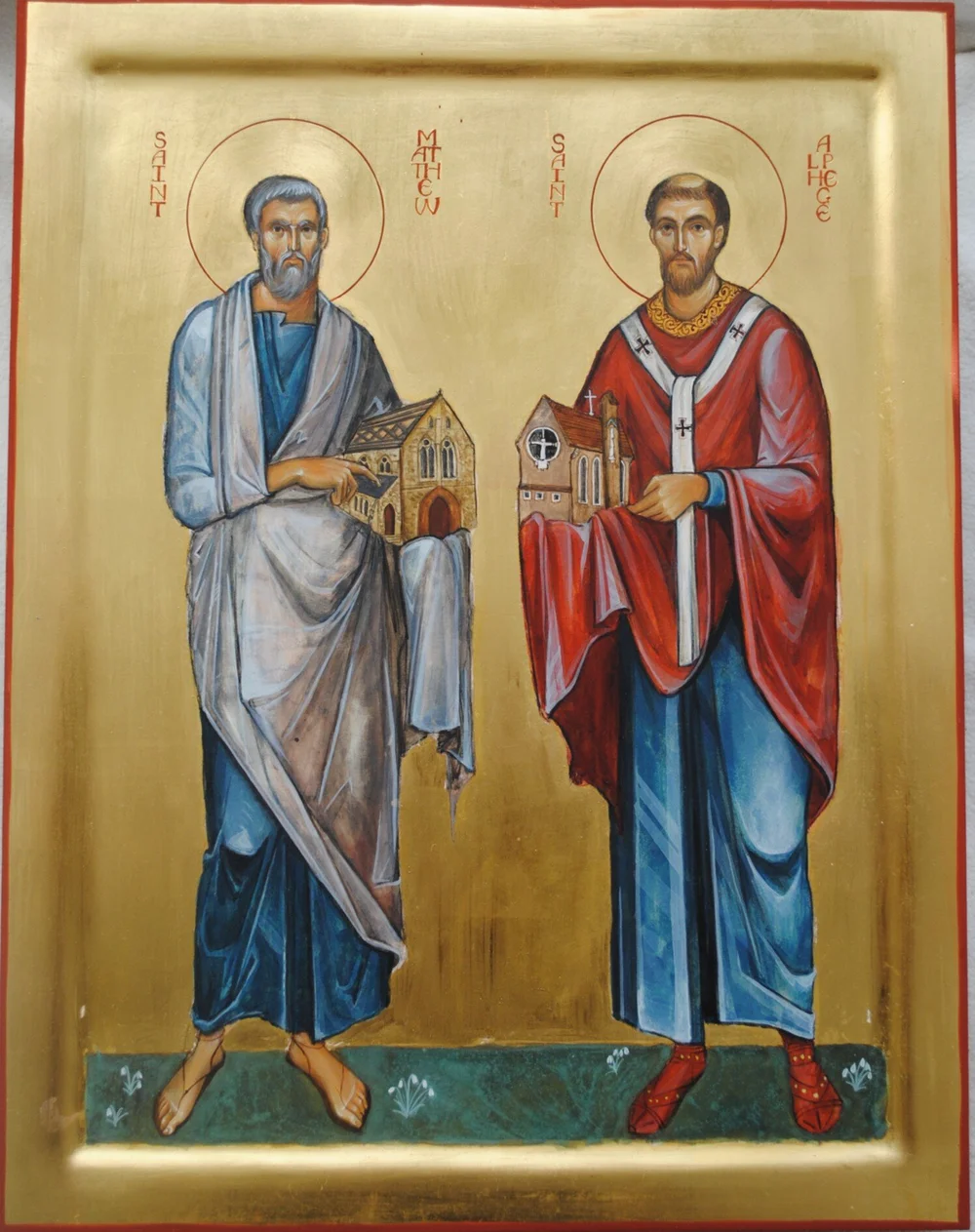 Icons of Western Saints — Hand Painted Icons by Katherine Sanders