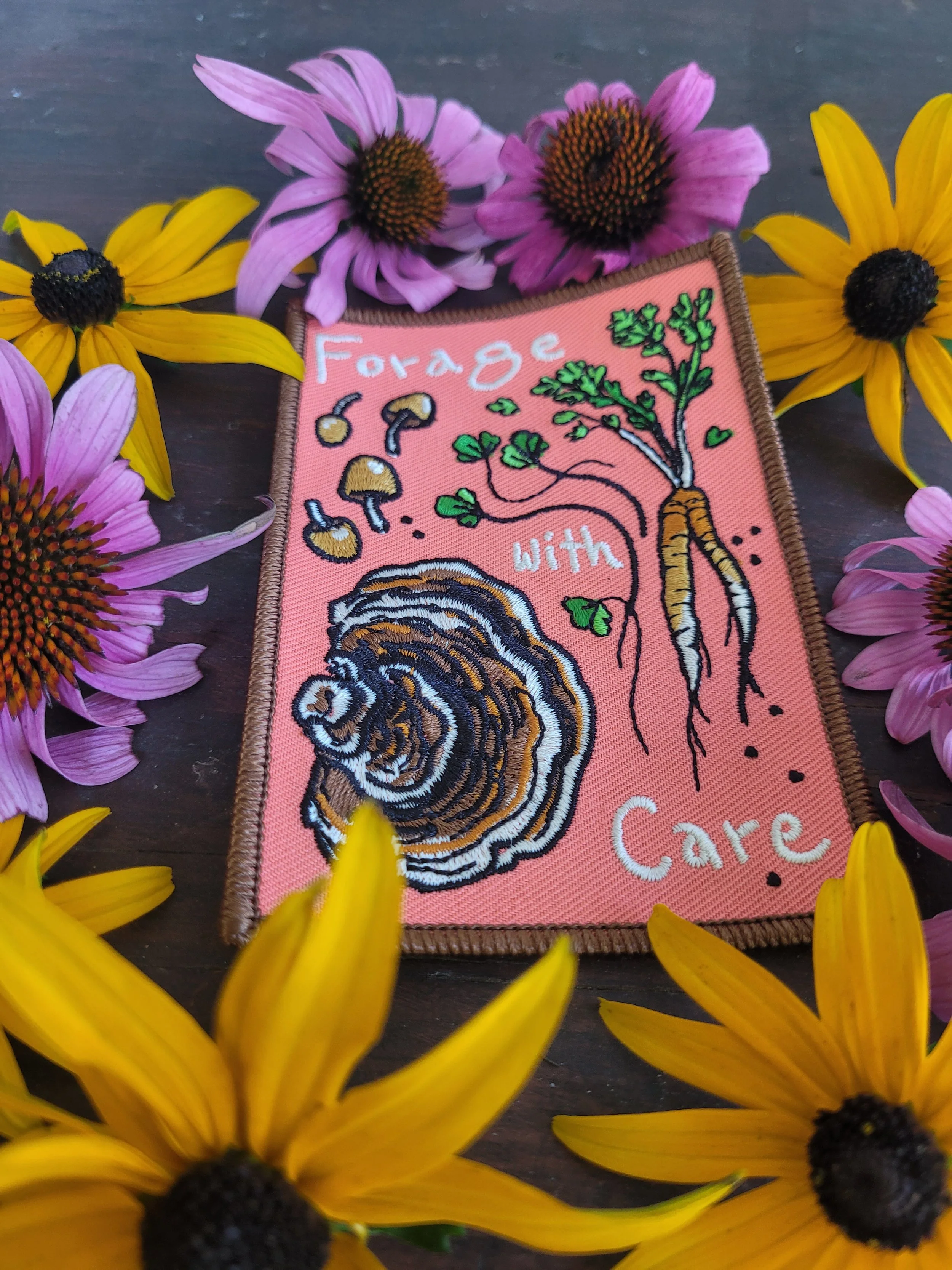 Forage with Care Patch — Nuts & Bolts Nursery Co-Op