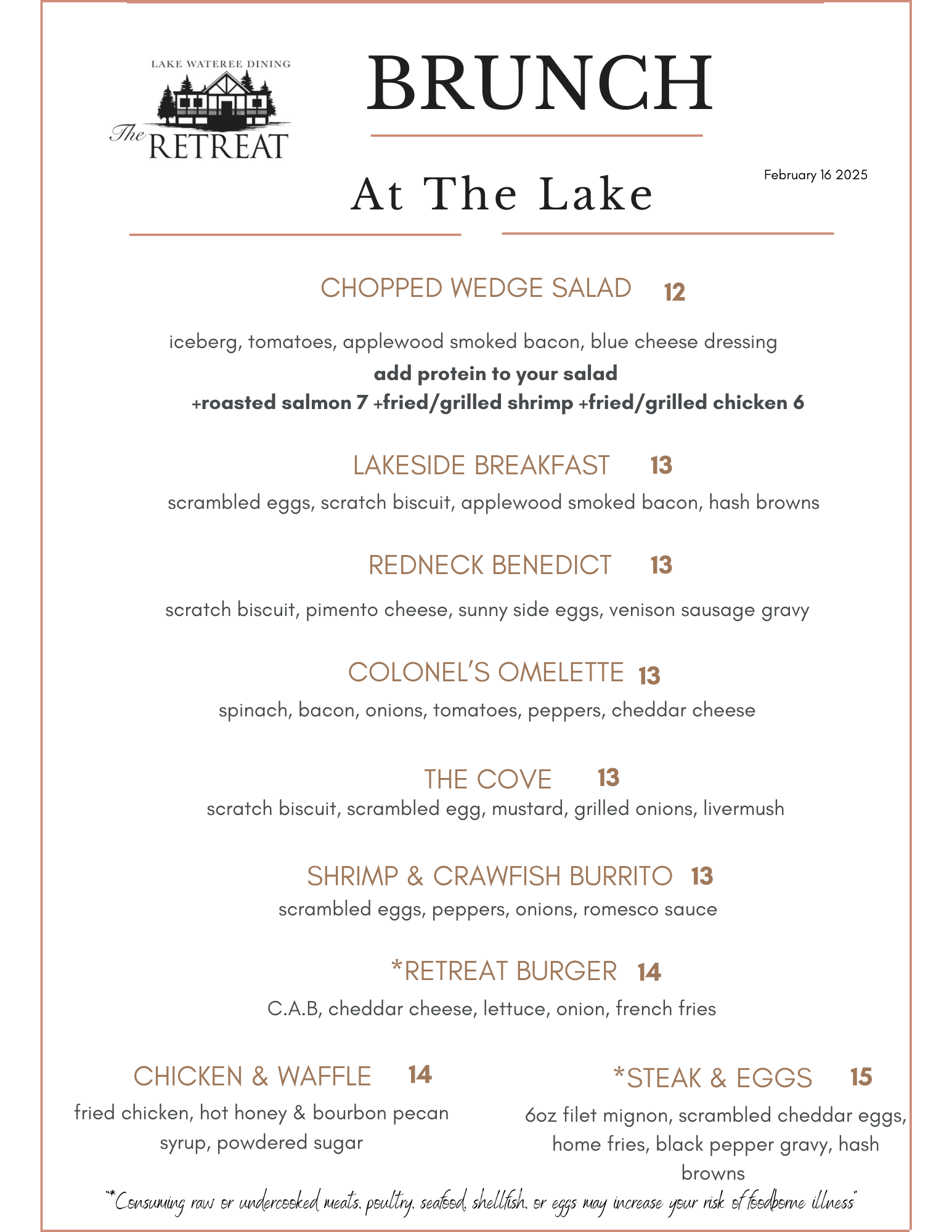 Savor the best lakeside dining at The Retreat Lake Wateree Dining- Book ...