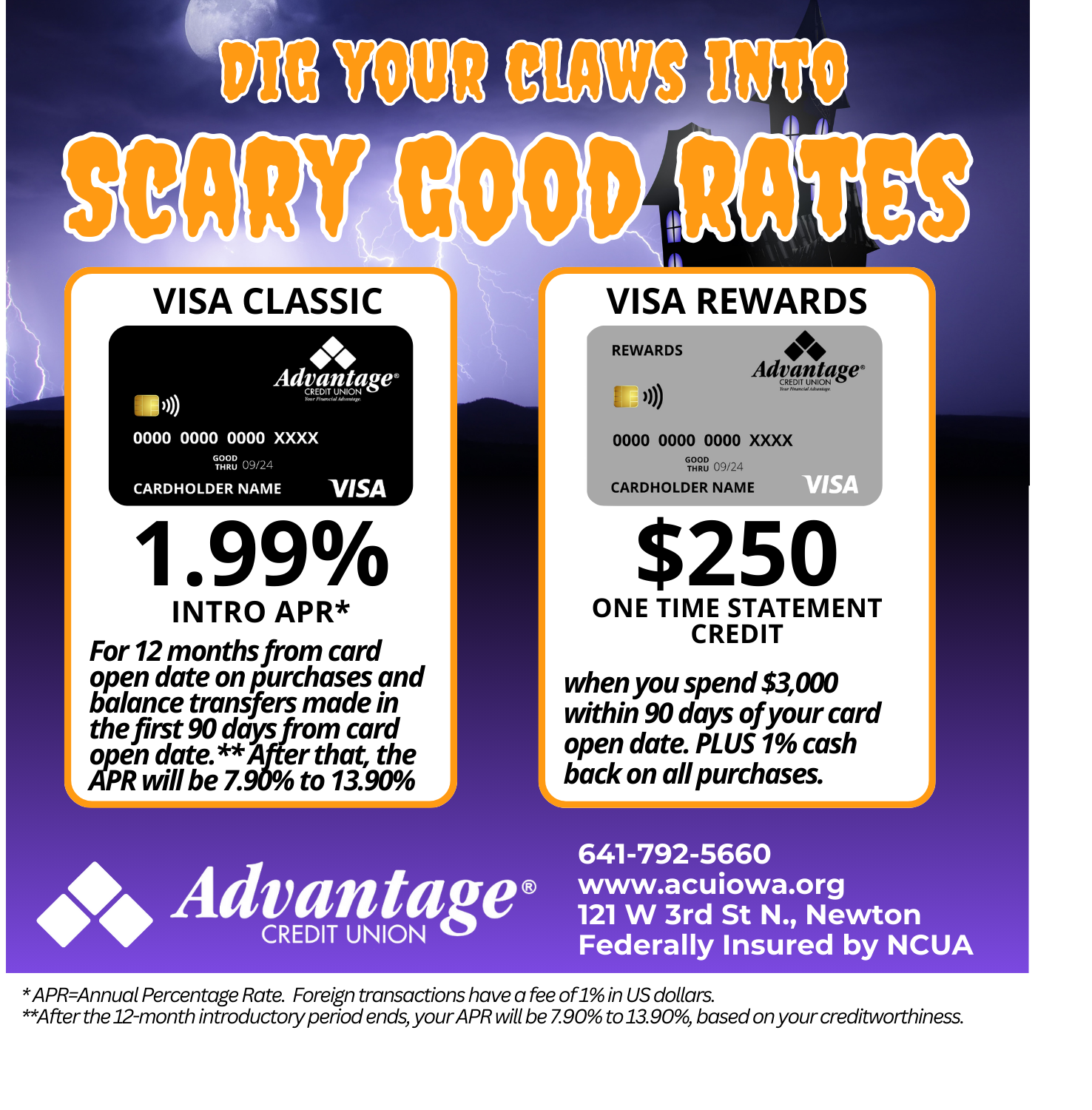 Credit Cards — Advantage Credit Union
