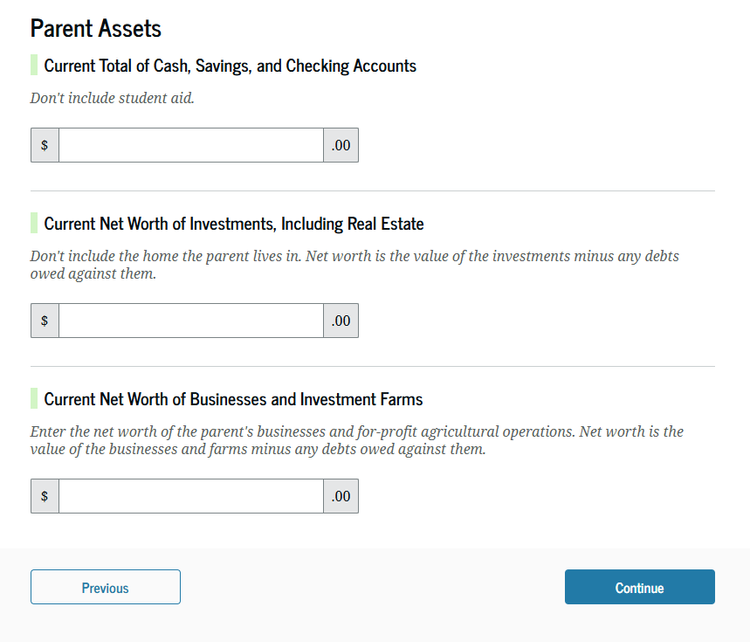 Assets on the FAFSA — How to Pay for College