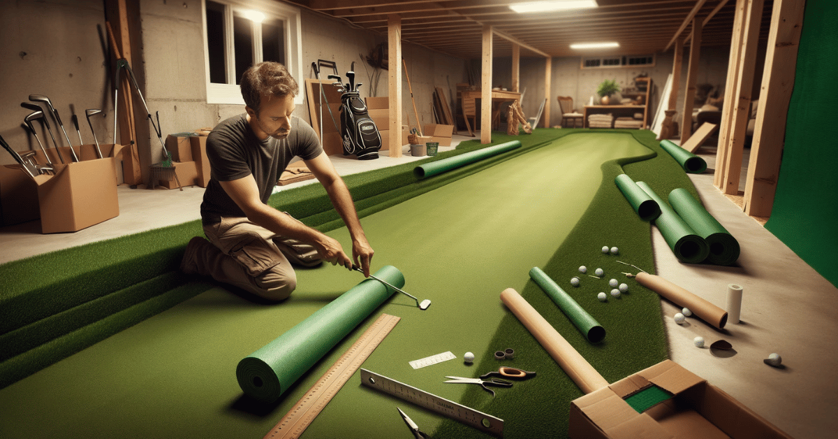 How to Build a Simple But Excellent Basement Putting Green