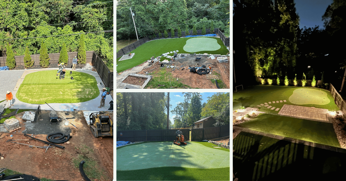 Everything You Need to Know About Backyard Putting Green Installation ...