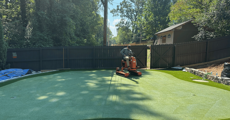 Everything You Need to Know About Backyard Putting Green Installation ...