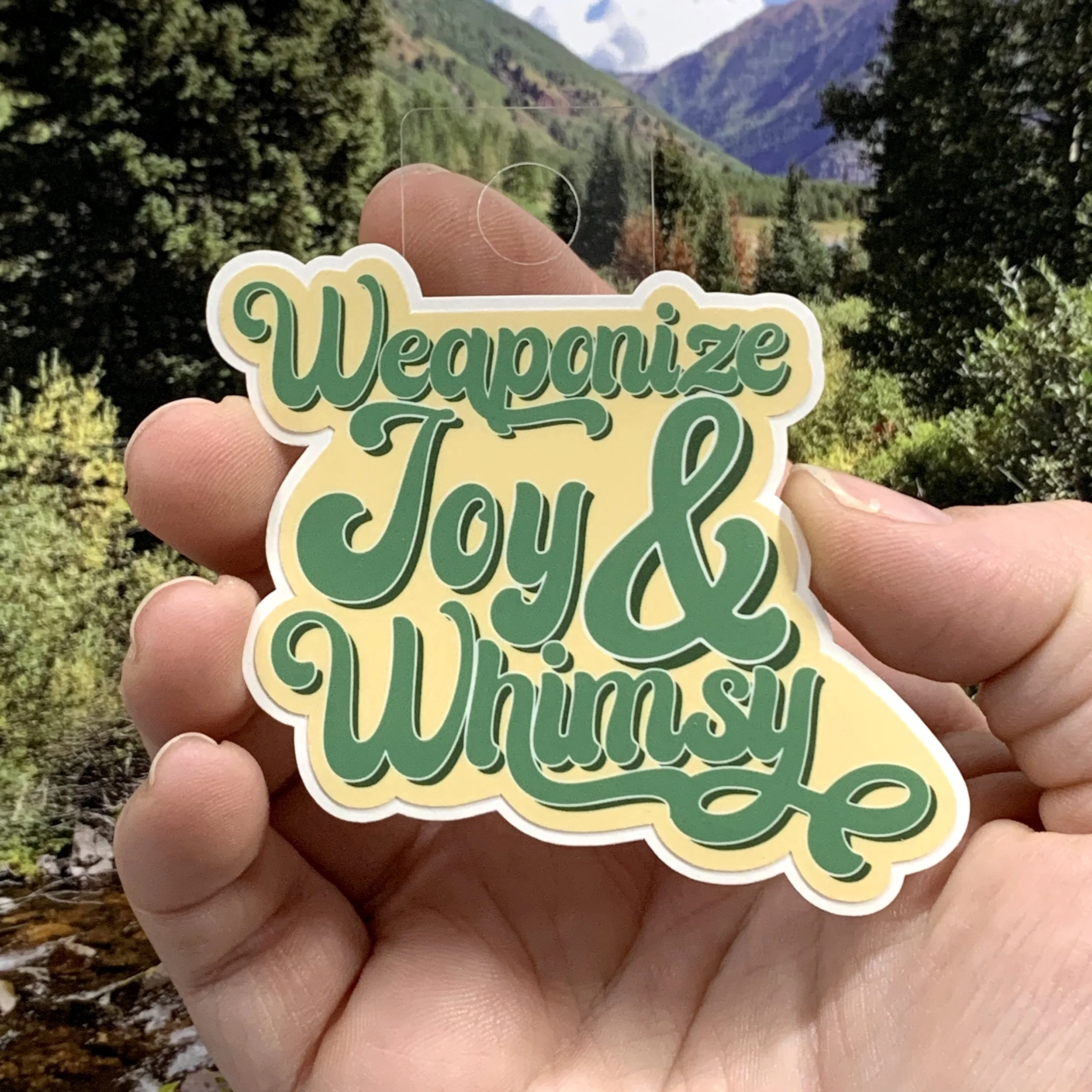 Weaponize Joy and Whimsy Art Print — figmentpudding
