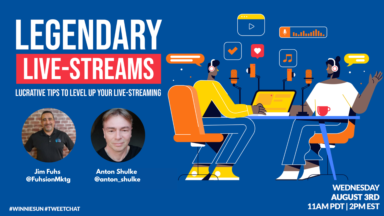 Legendary Live-streams — Winnie Sun