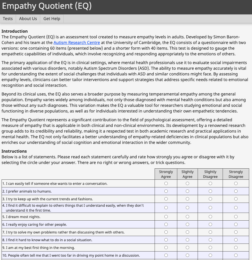 FREE Autism Screening — Reclaimed Divergence