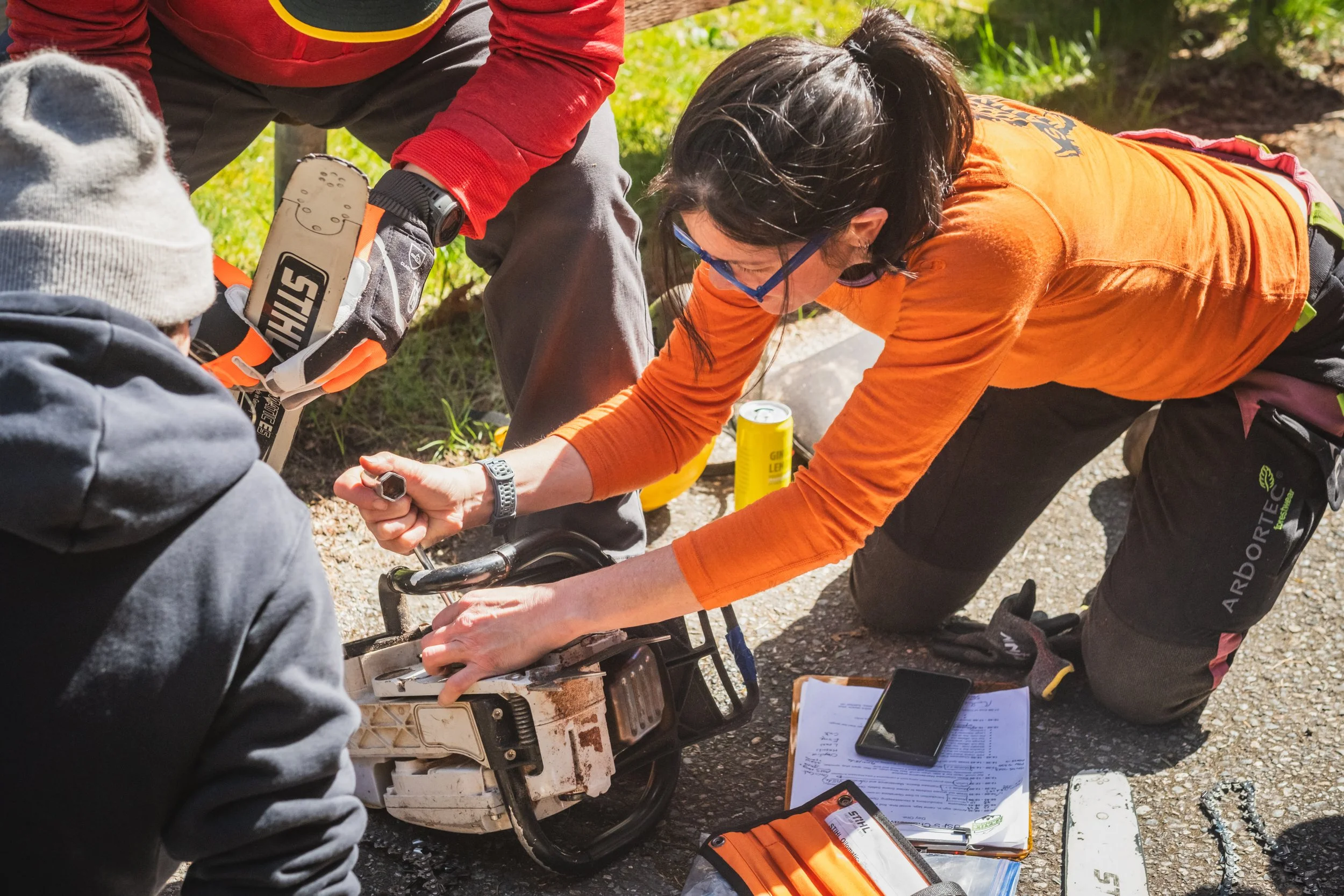 Recap: 4th Annual Cispus Collaborative Chainsaw Training — OROGENESIS ...