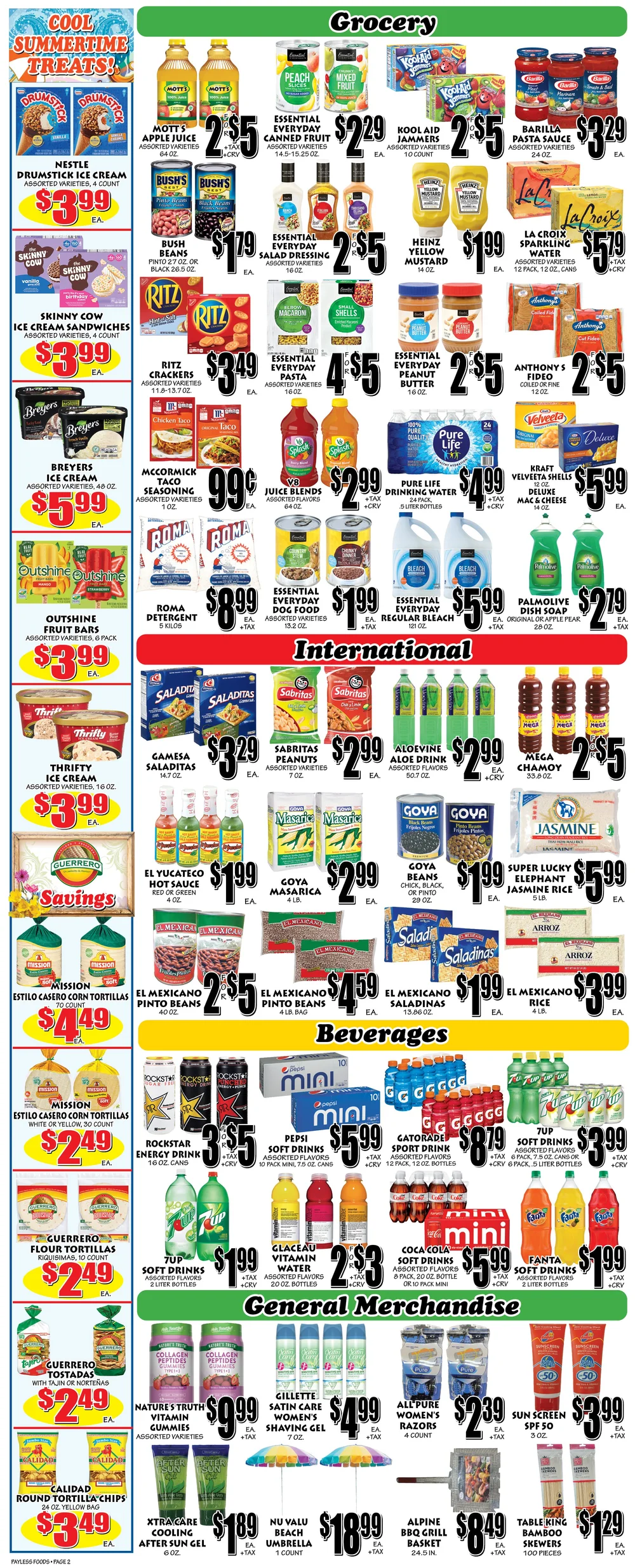 Payless Foods Weekly Ad — Payless Foods