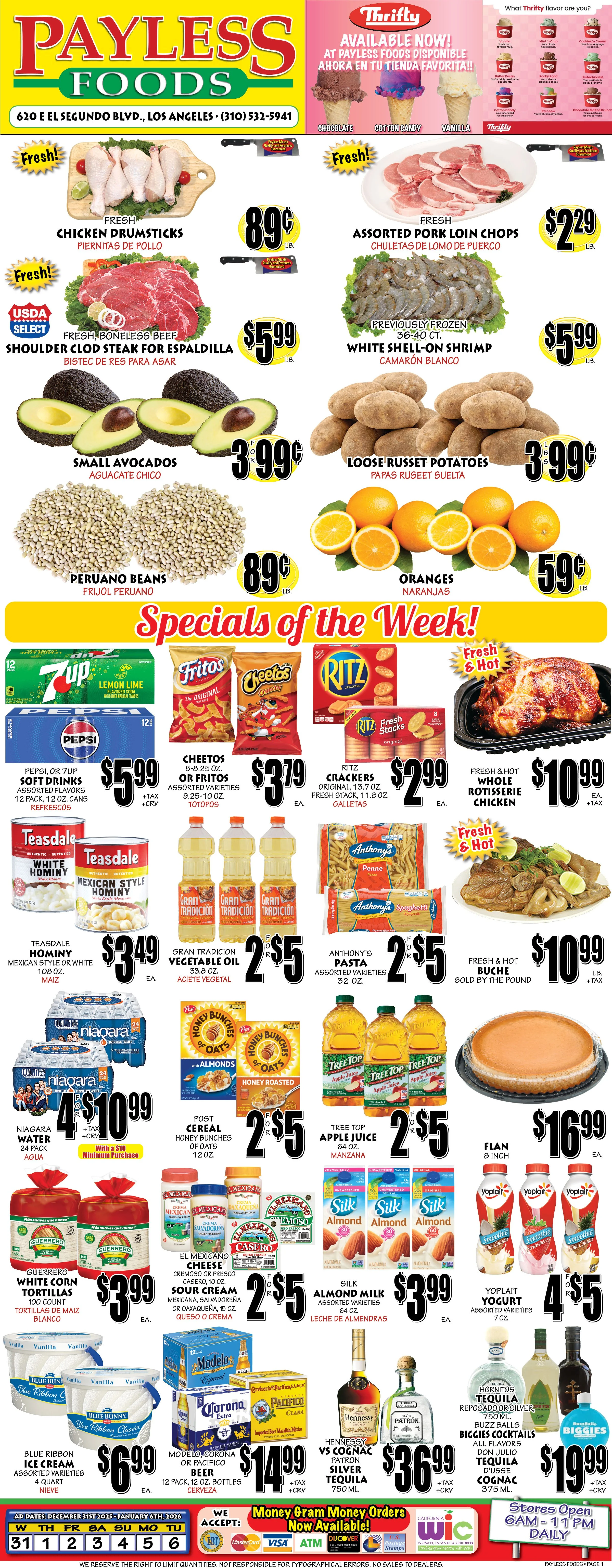 Payless Foods Weekly Ad — Payless Foods
