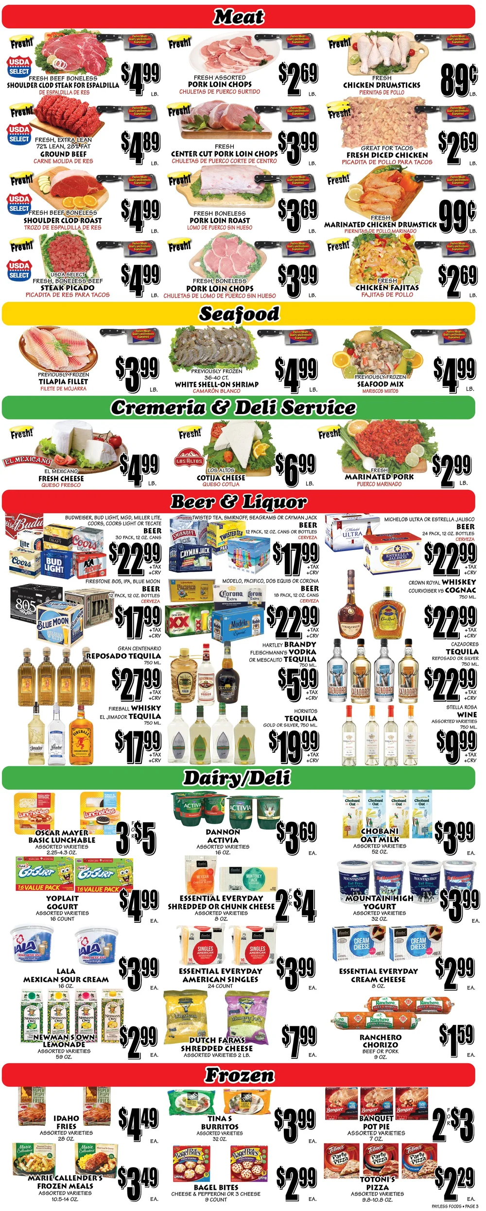 Payless Foods Weekly Ad — Payless Foods