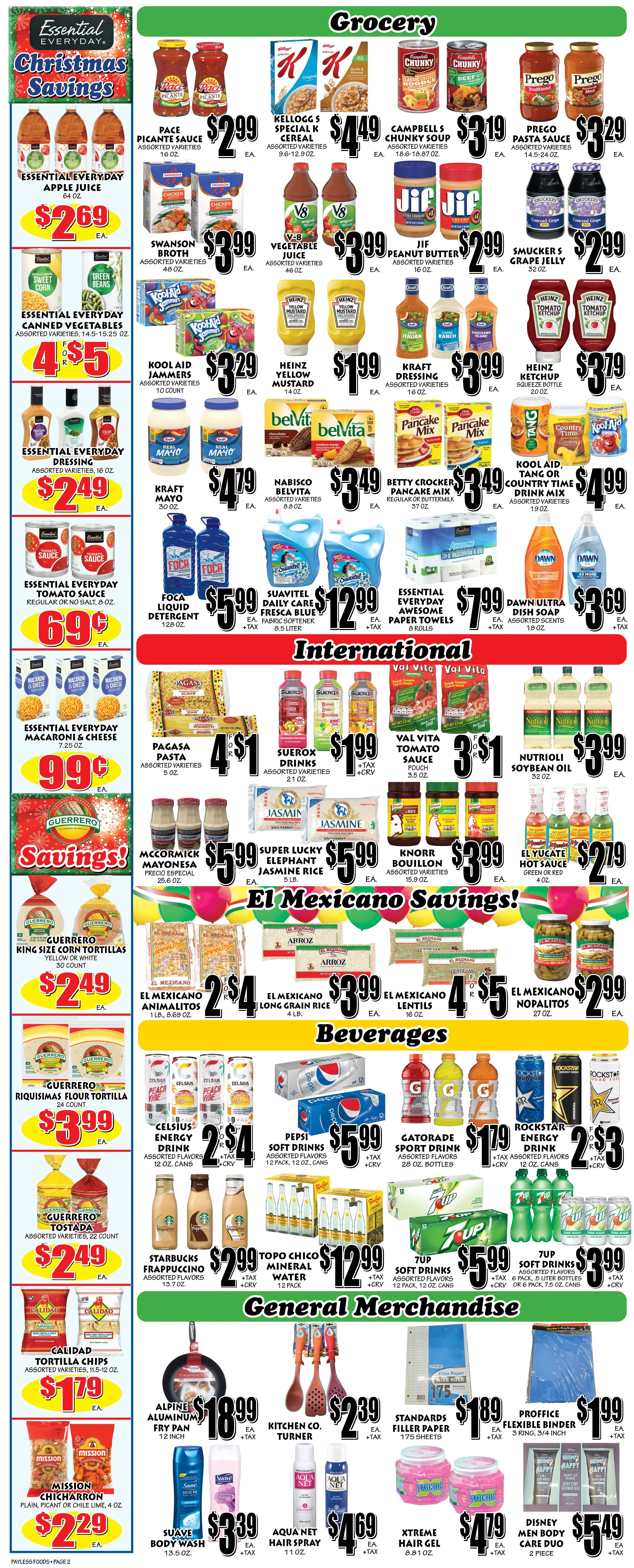 Payless Foods Weekly Ad — Payless Foods