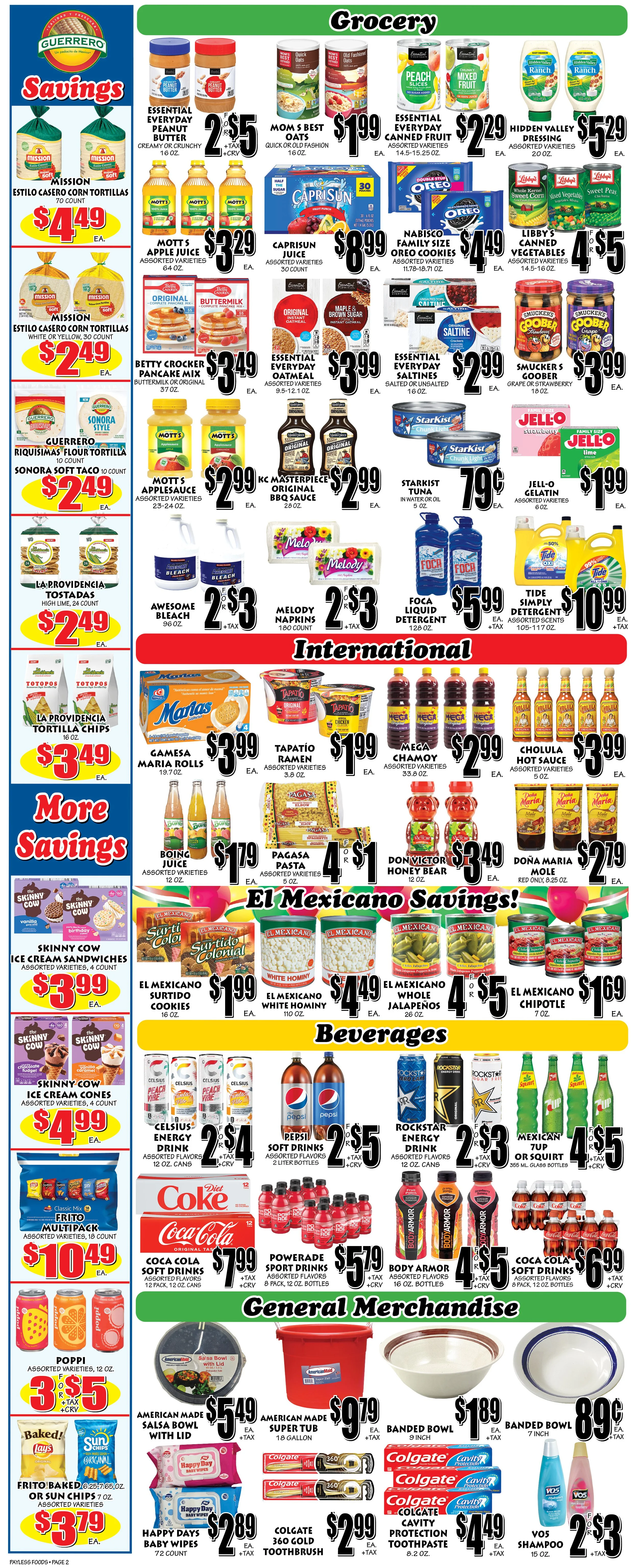 Payless Foods Weekly Ad — Payless Foods