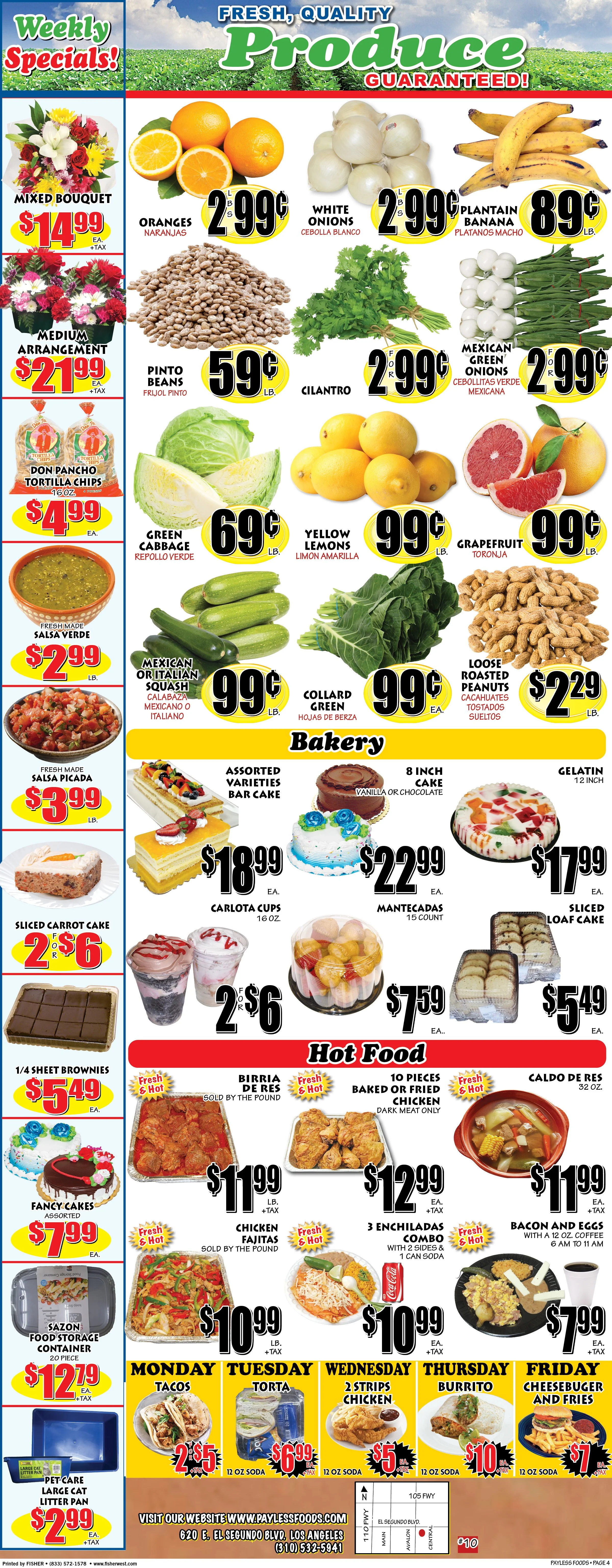 Payless Foods Weekly Ad — Payless Foods