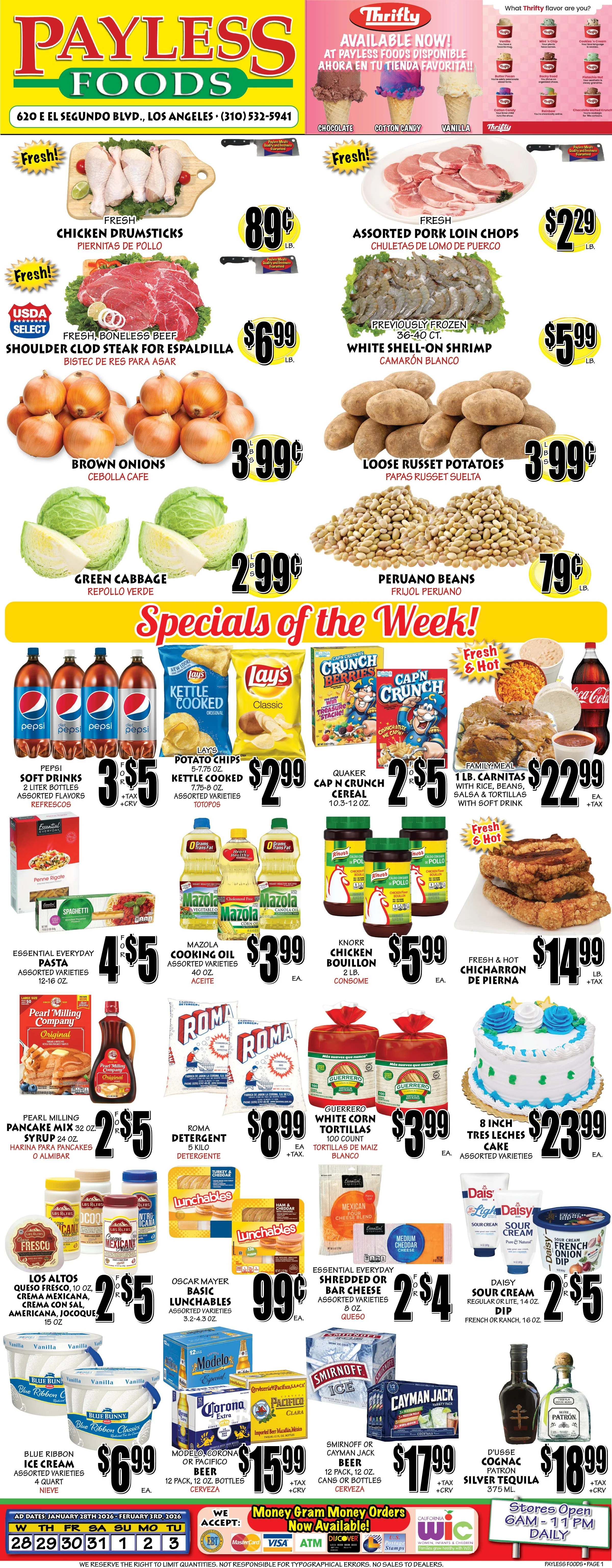 Payless Foods Weekly Ad — Payless Foods