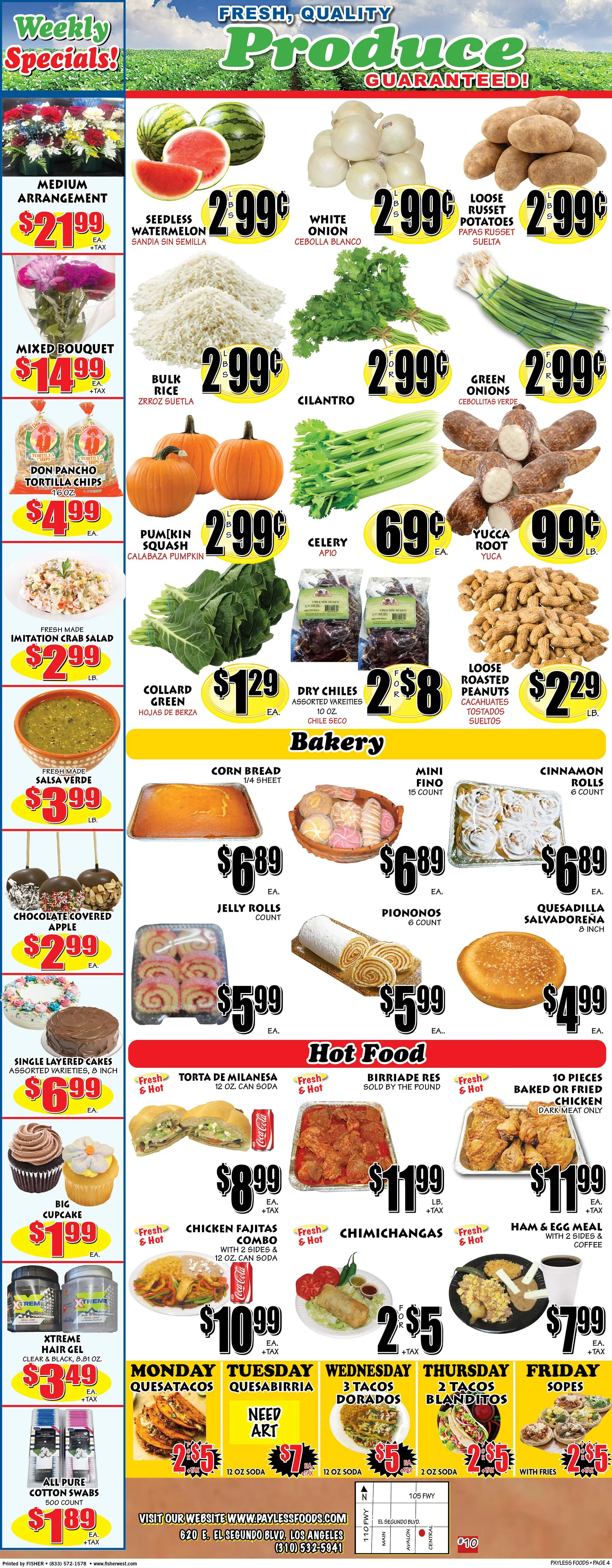 Payless Foods Weekly Ad — Payless Foods