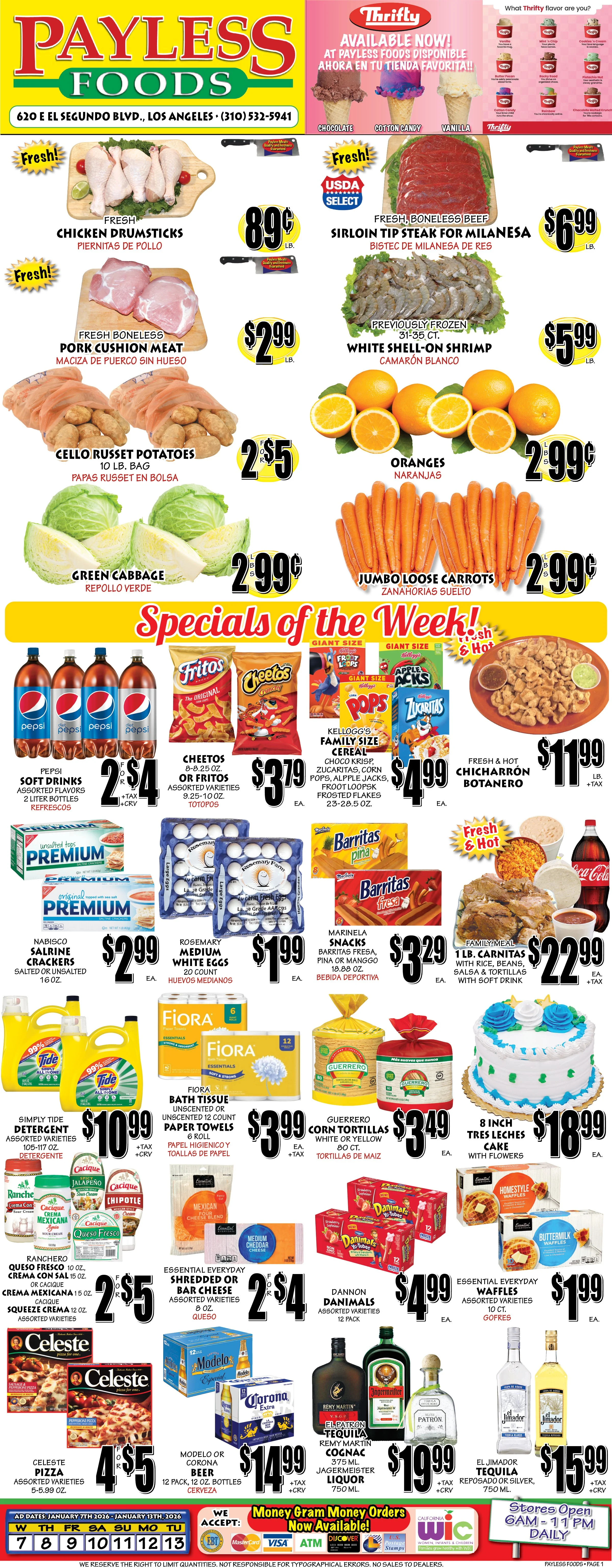 Payless Foods Weekly Ad — Payless Foods
