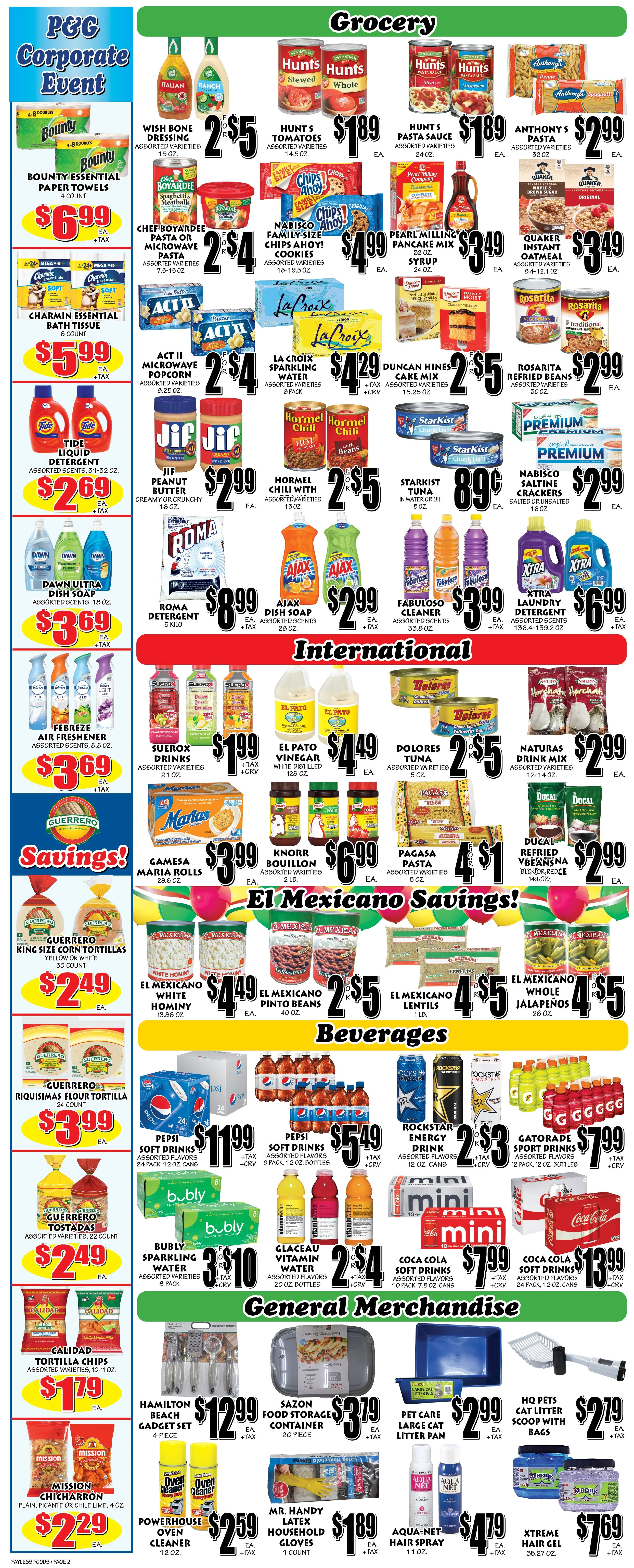 Payless Foods Weekly Ad — Payless Foods