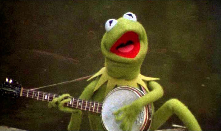 Muppets Kermit The Frog Rainbow Connection