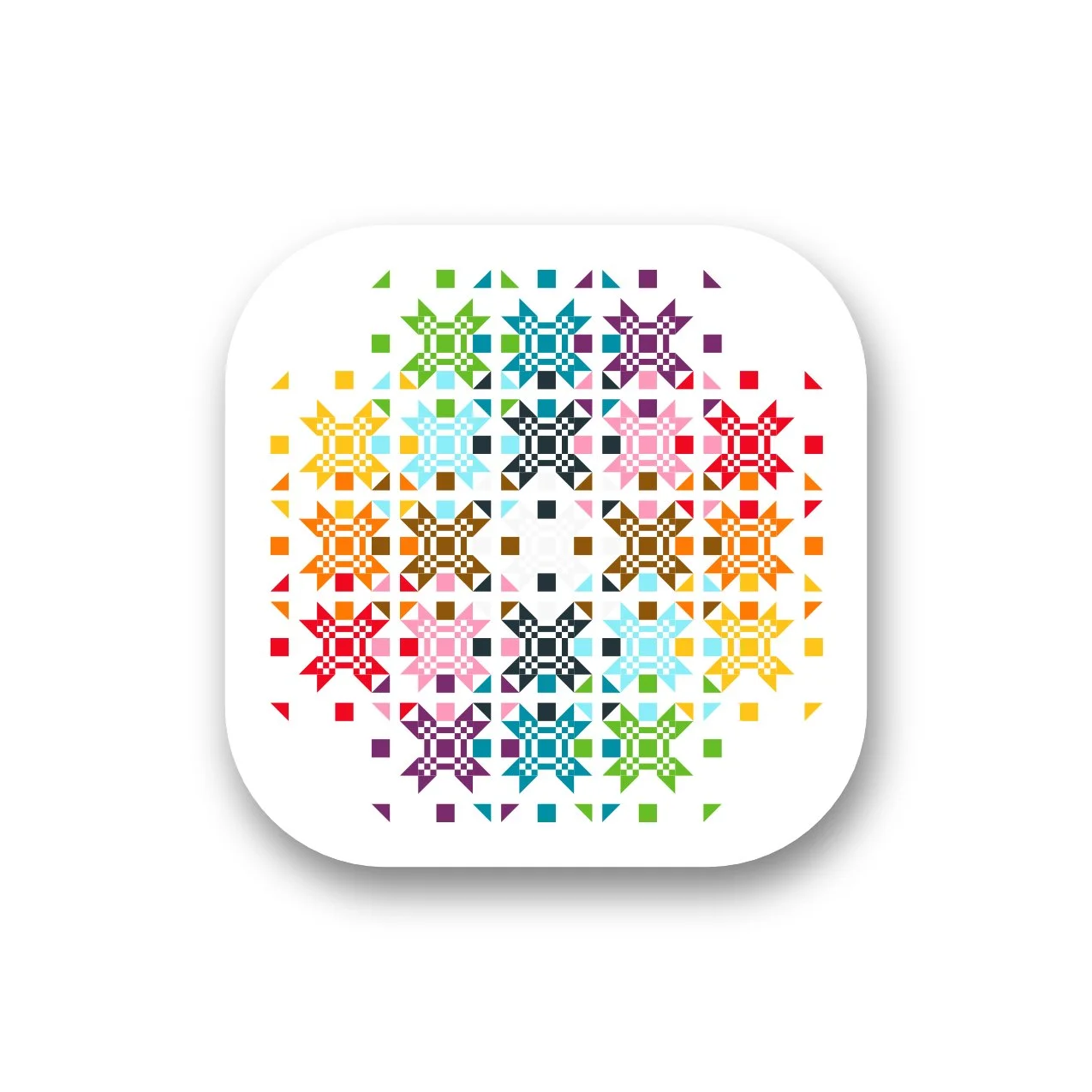 Progress Pride Stars sticker | Ben Millett